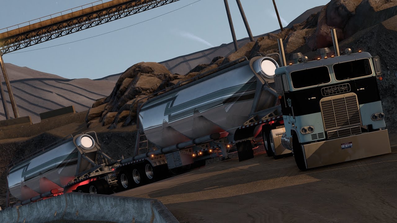 PROBANDO EL NUEVO REMOLQUE DE LA 1.45!|FREIGHTLINER FL86|VAMOS POR LOS ...