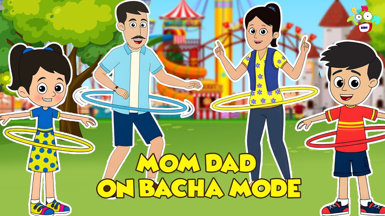Mom Dad on Bacha Mode - Children’s Day Special | English Cartoon ...