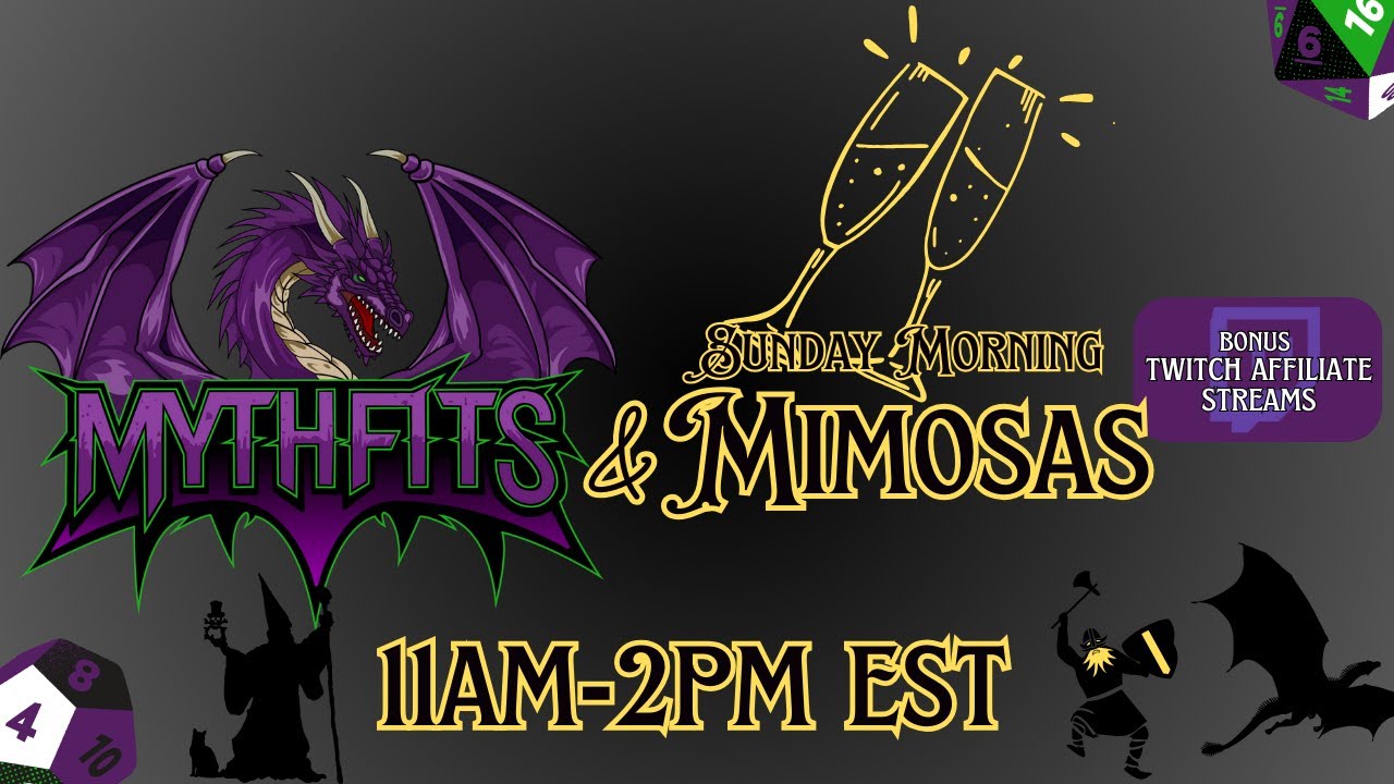 MythFits & Mimosas 1 | Board Games & Booze! - YouTube