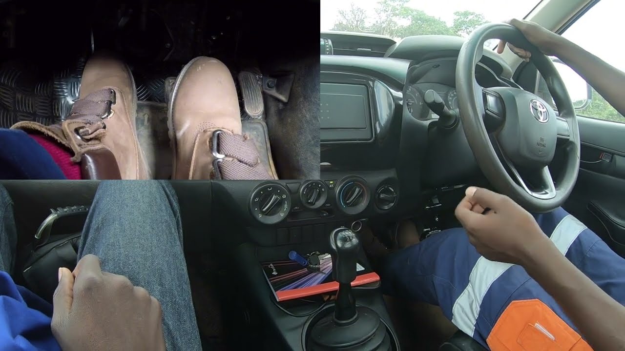 How to drive a Manual car from scratch- driving lesson with clutch ...