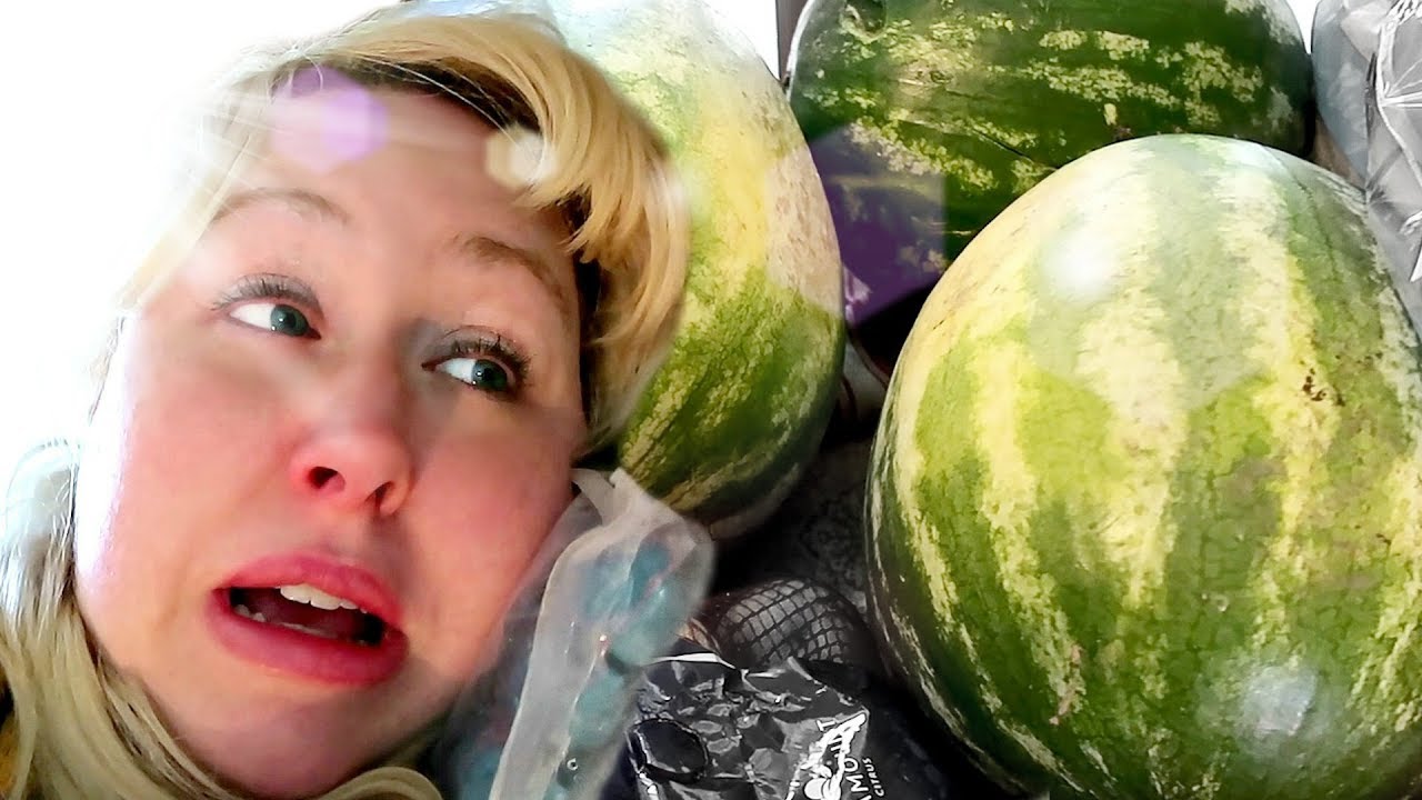 🚨ATTACKED by a WALMART WATERMELON + EMERGENCY FAMILY GROCERY HAUL ...