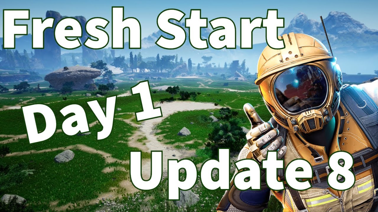 Satisfactory Fresh Start with Update 8 || Day 1 Live Stream - YouTube