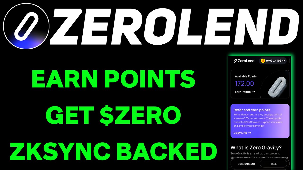 Zerolend Airdrop Tutorial | Zerolend Zero Token Airdrop | Zerolend Airdrop Full Details - YouTube