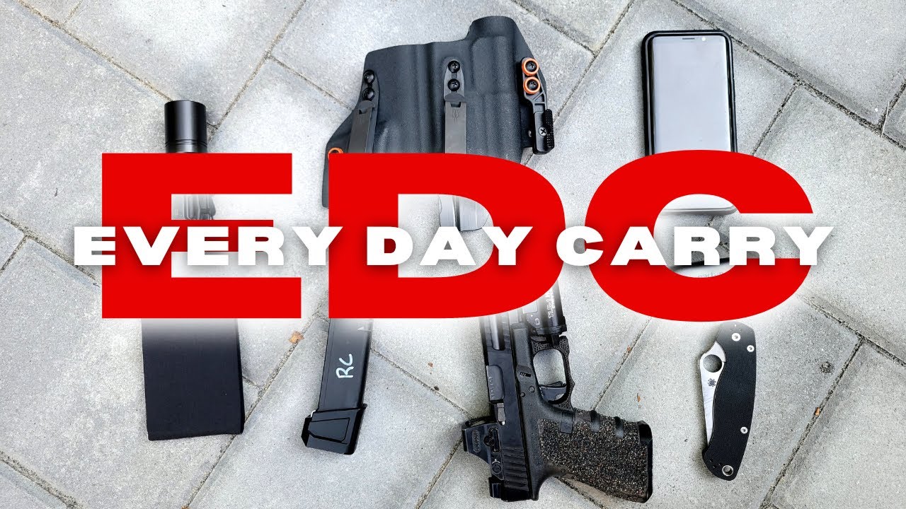 My EDC Setup - What and Why I Carry | The Tactical Rabbi - YouTube