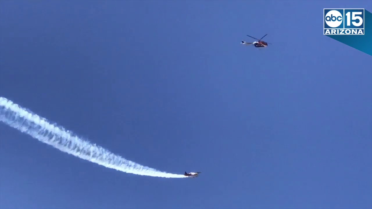 CORKSCREWS! Red Bull helicopter does backflips at Luke Days 2018 ...