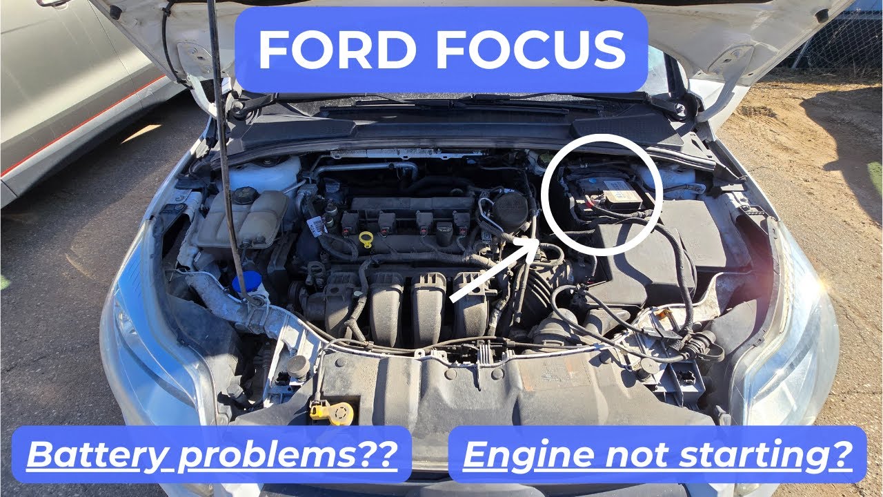 Ford Focus - HOW TO JUMP START / BOOST THE BATTERY (2011 - 2018) - YouTube