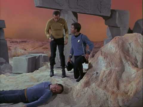 Star Trek - Dead Crew Member on M-113 - YouTube