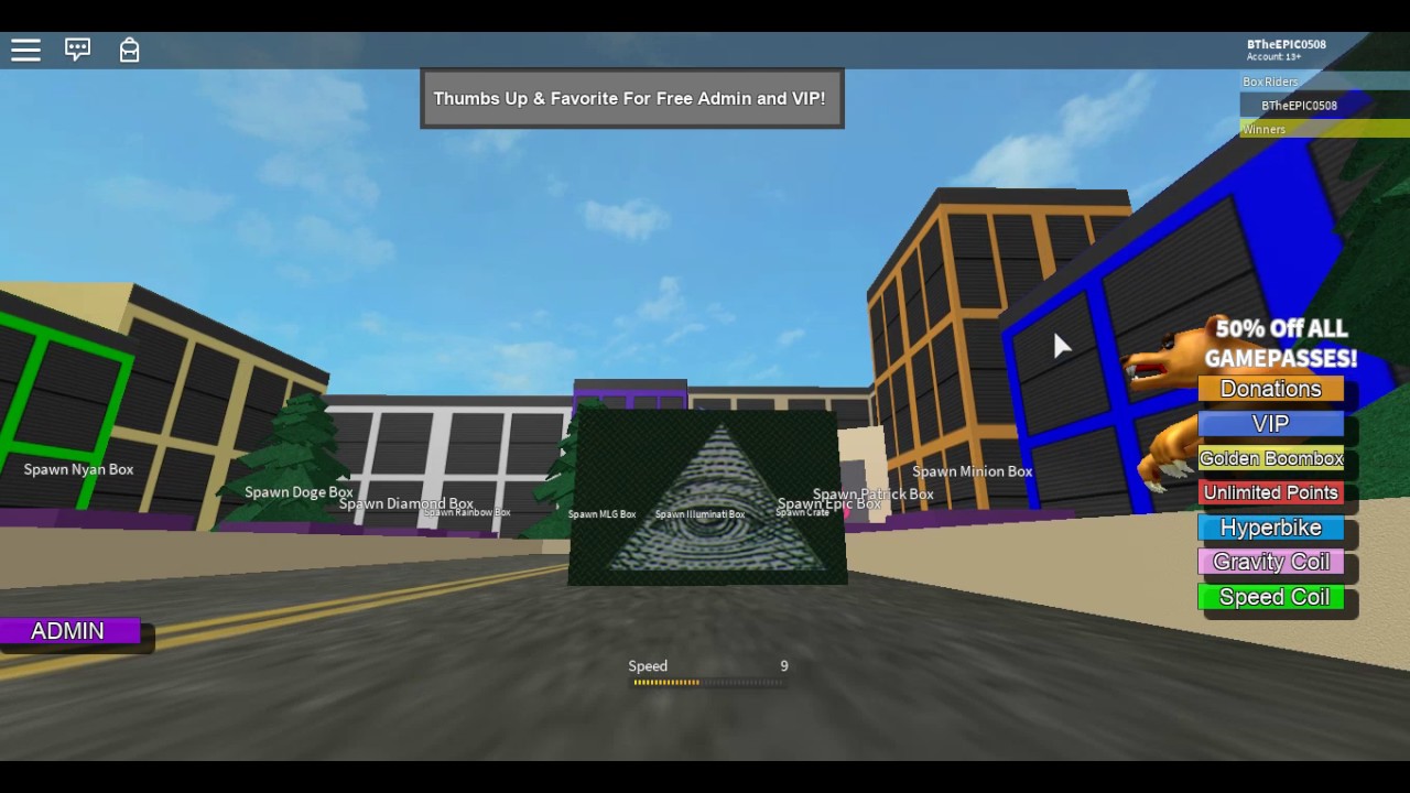 SLIDE DOWN 999,999,999 MILES IN A BOX CHALLENGE IN ROBLOX - YouTube