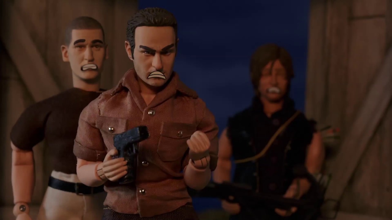 Robot Chicken x The Walking Dead - Barn Sketch (EXCLUSIVE) - YouTube