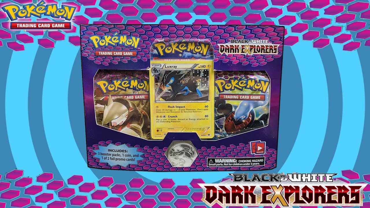 Pokemon TCG Dark Explorers Blister Pack Opening! - YouTube