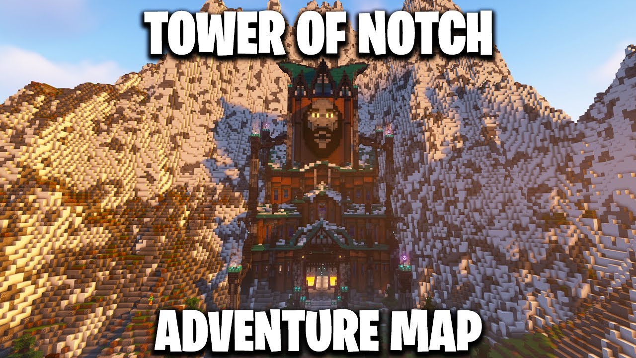 THE TOWER OF NOTCH Minecraft Adventure Map - YouTube