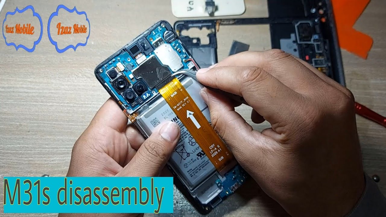 Samsung galaxy M31s disassembly SM M317f teardown /galaxy m31s open ...