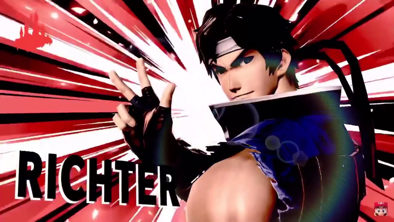 Super Smash Bros Ultimate Richter Victory Pose - YouTube