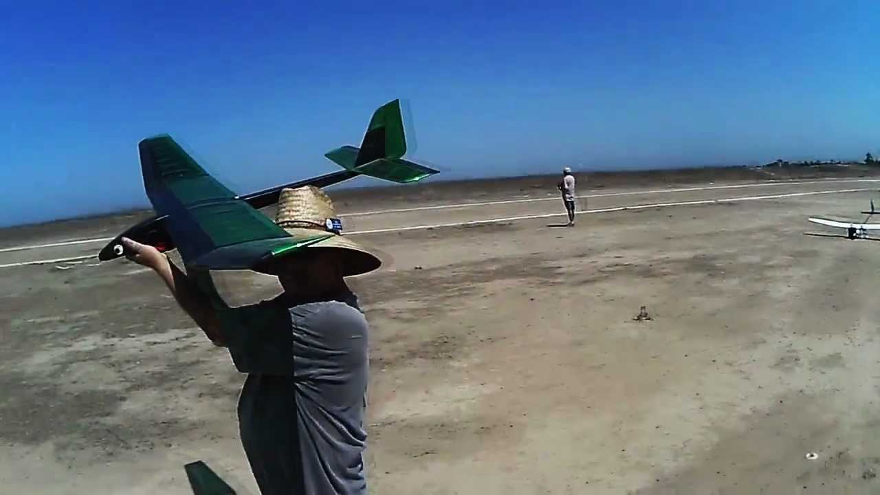 Fun Glider Flying High Start Style - YouTube