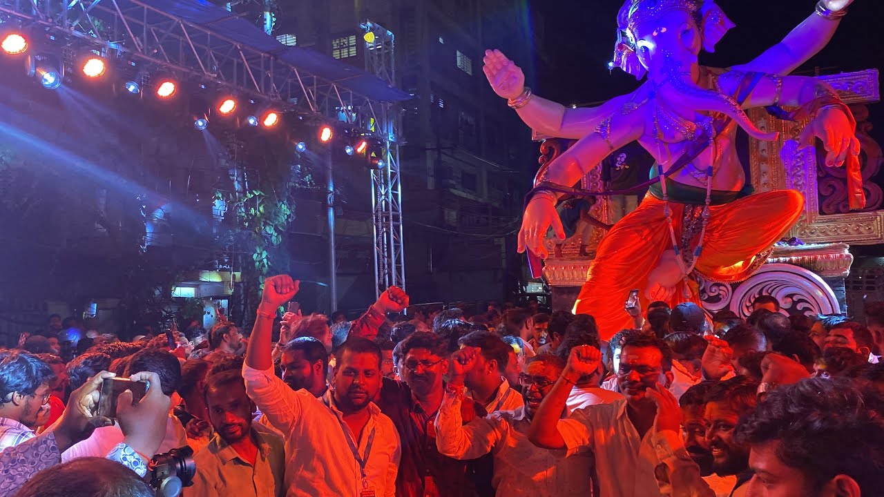 Nampally Ka Raja #agaman 2022 EP-2 | Mumbai Ganesh in Hyderabad ...