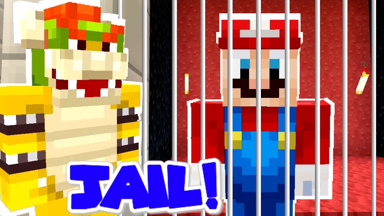 Minecraft | Super Mario Series | Mario Goes To JAIL! [352] - YouTube