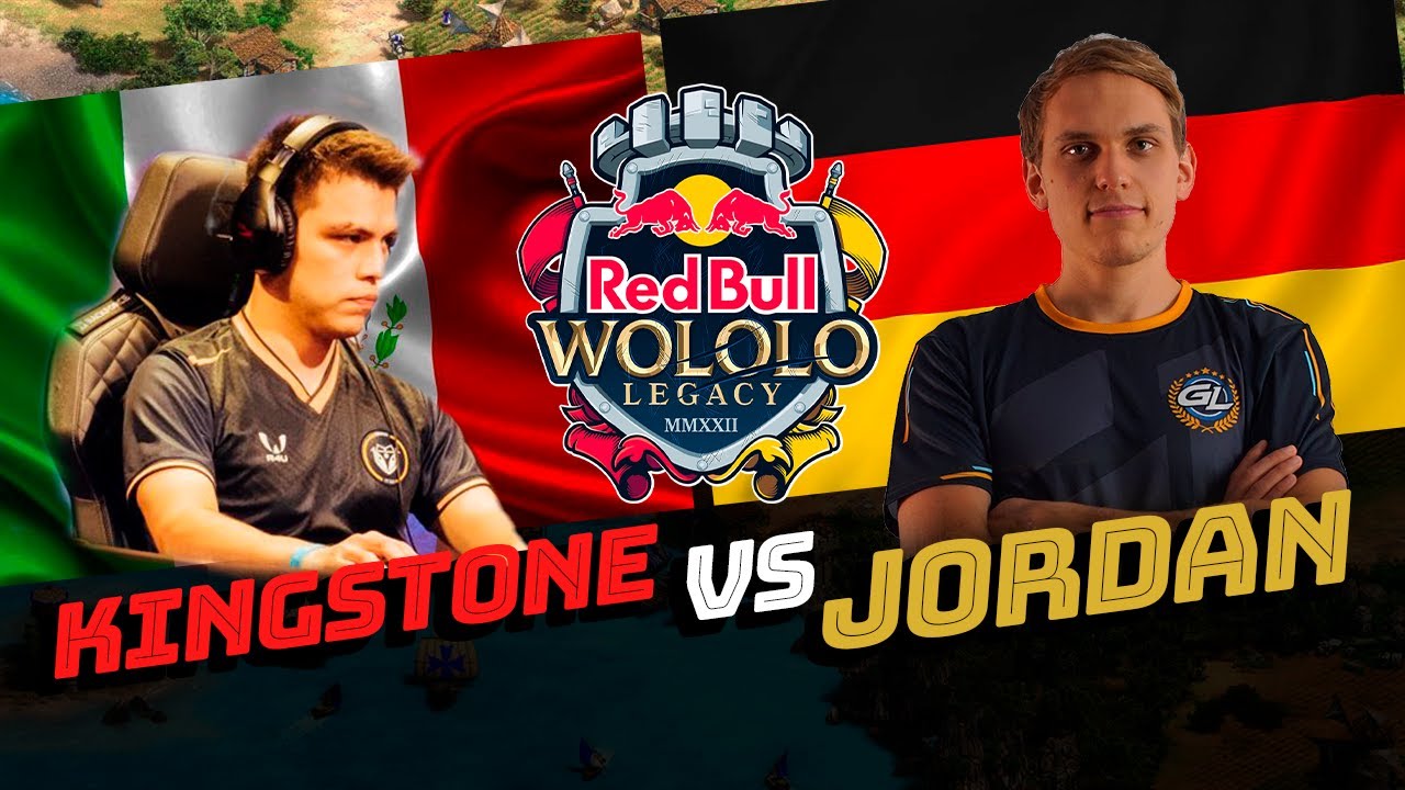 KINGSTONE x JORDAN - RedBull Wololo Legacy | AGE OF EMPIRES 2 - YouTube