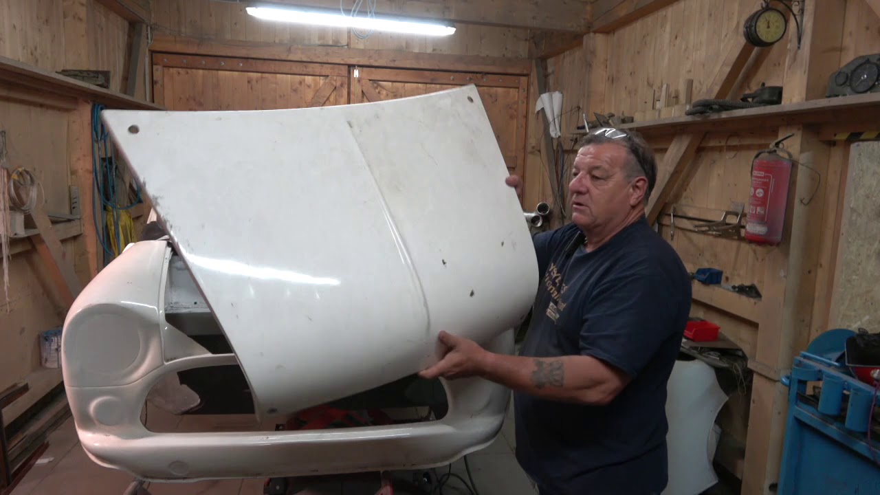 Classic Mini Track Day Car Build Part 10 ( Carbon fibre Front ) - YouTube