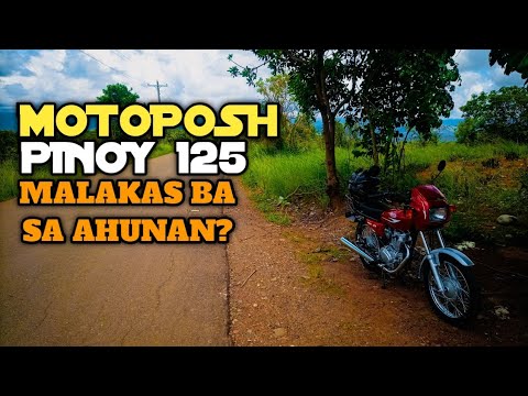 UNANG AHON NI MOTOPOSH PINOY 125 - YouTube