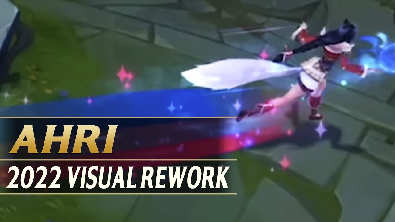 AHRI VISUAL UPDATE REWORK 2022 - League of Legends - YouTube