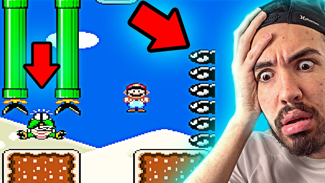 A VERSÃO IMPOSSÍVEL DE SUPER MARIO!!! (Kaizo Mario 3) - YouTube
