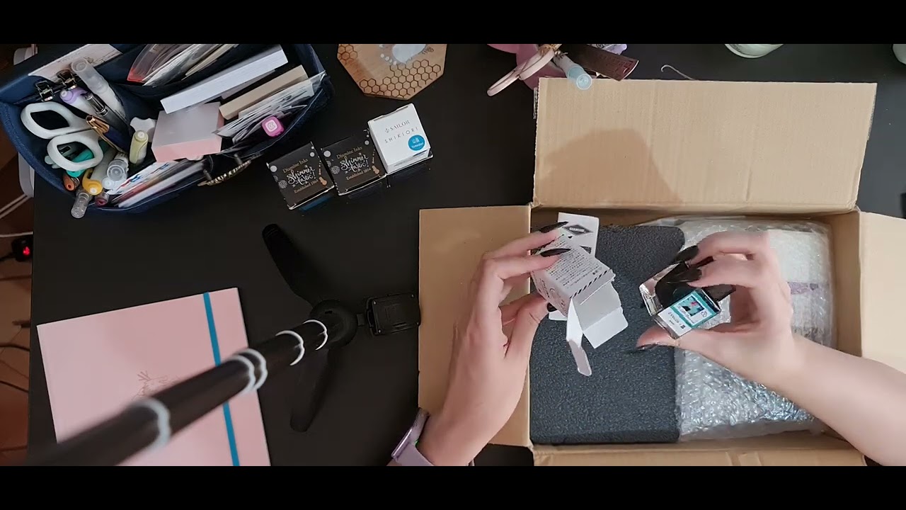 Happy Mail Unboxing - Birthday gift from my friend - YouTube