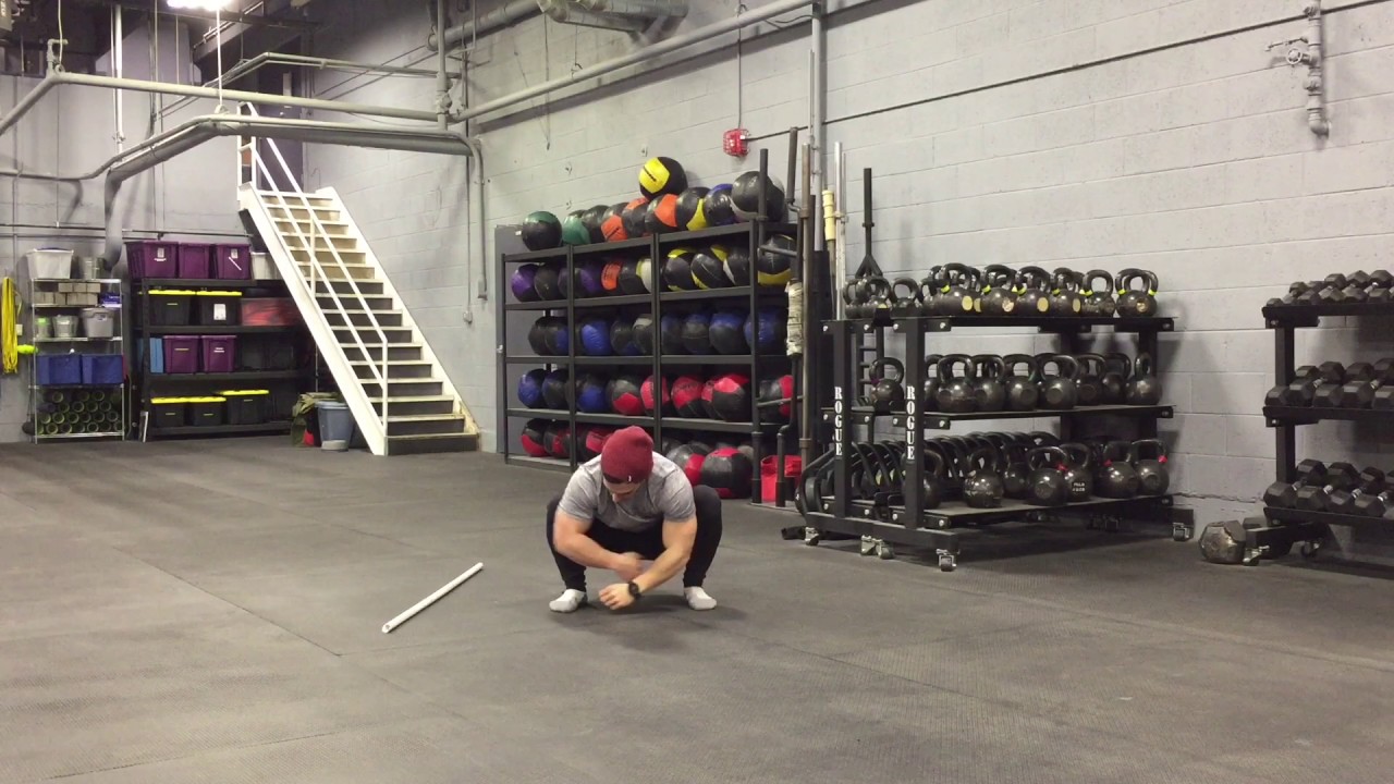 Squat T:Spine Rotation - YouTube