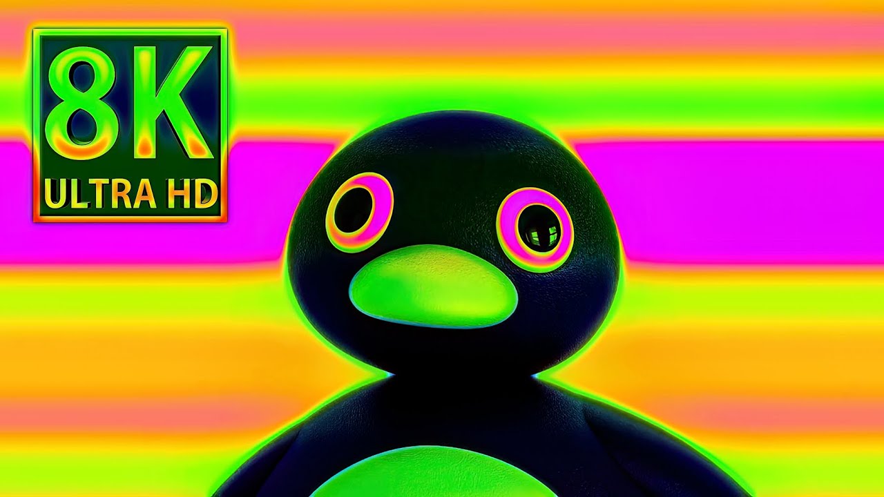 Noot Noot Pingu Best Color Versions All on 8K 60 fps - YouTube