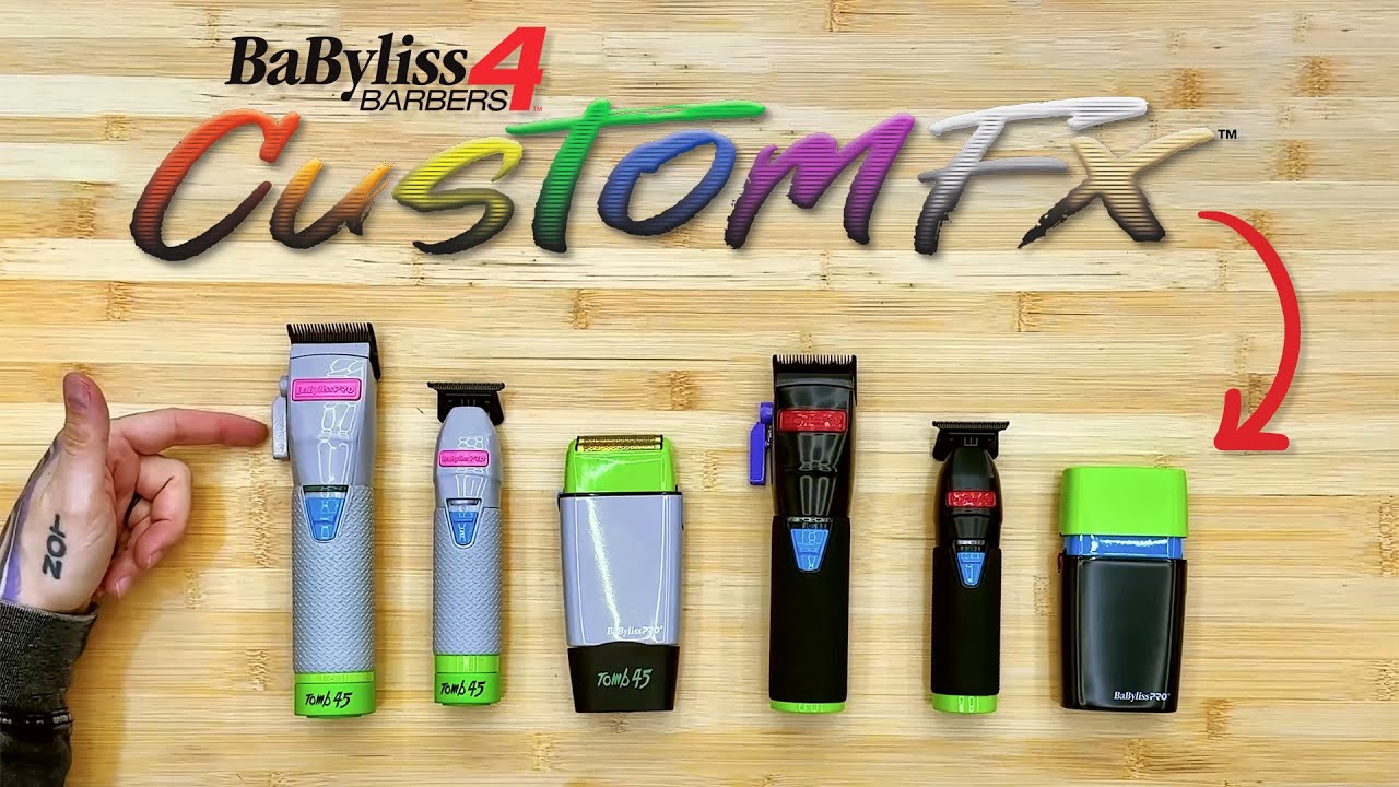 Customizable Clippers?!? 👀 Babyliss Pro Custom FX - YouTube