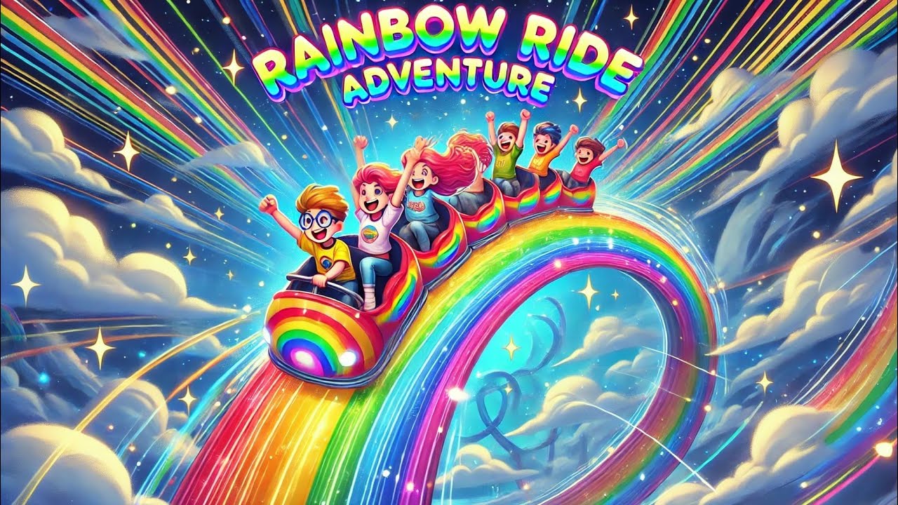 rainbow ride adventure I Nursery Rhymes & Kids Song I - YouTube