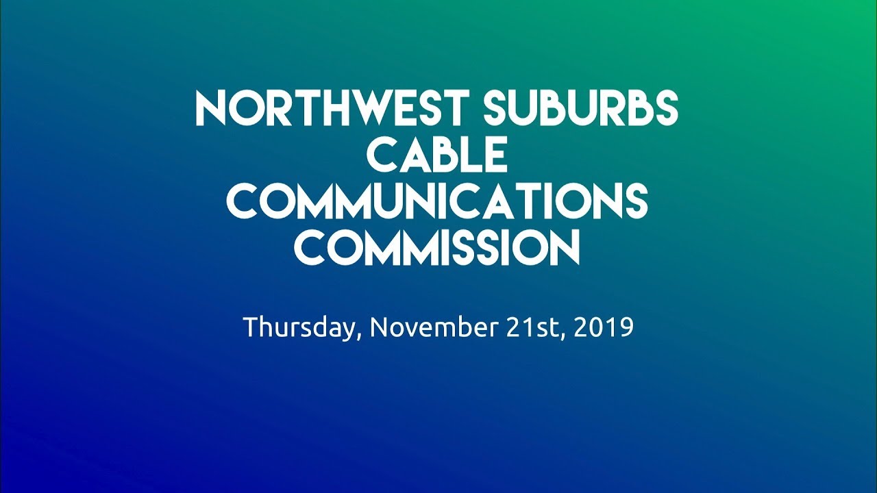 NWCT/CCX Media Commission/Board Meeting - November 21, 2019 - YouTube