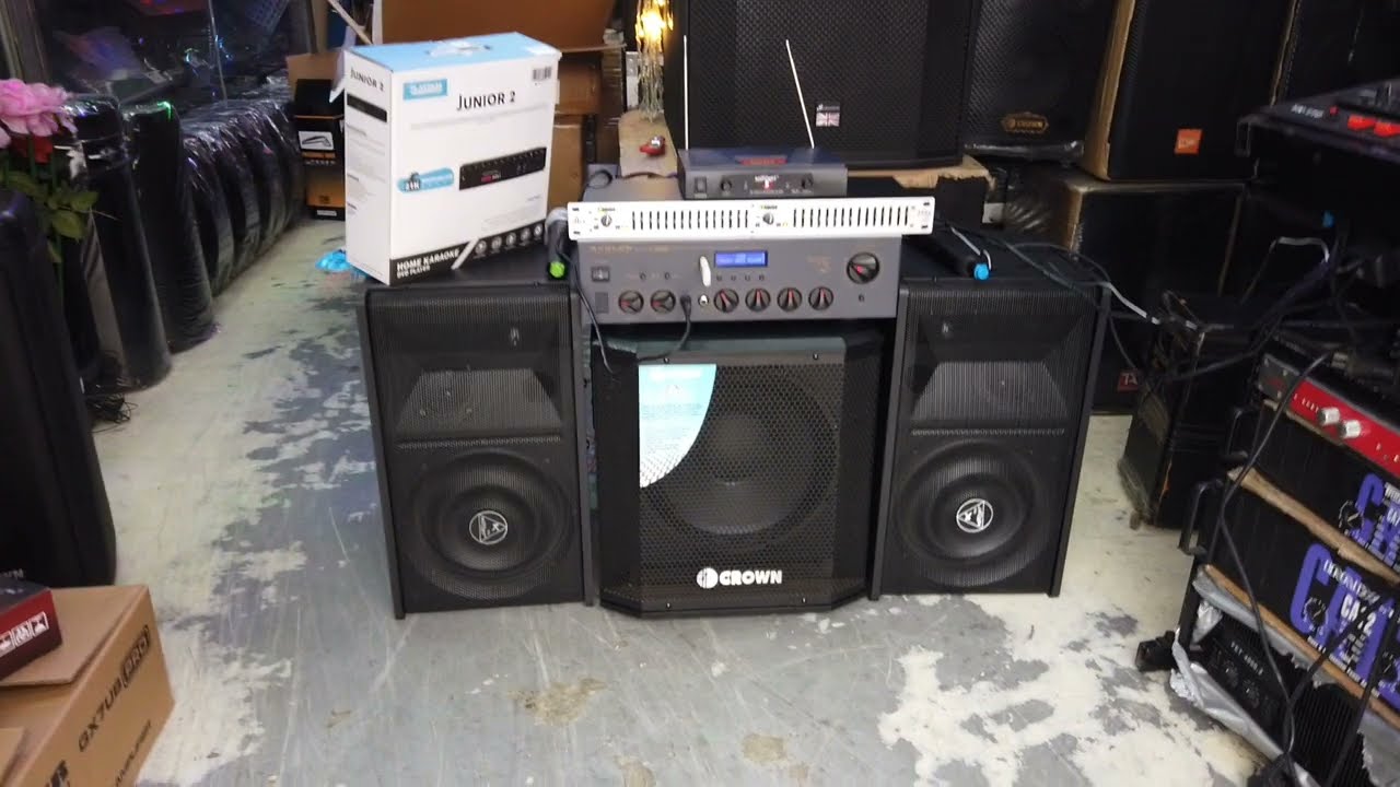 MAGANDANG SET-UP PANG BAHAY KONZERT KS-455MK3, KEVLER GX7UB PRO,DBX ...