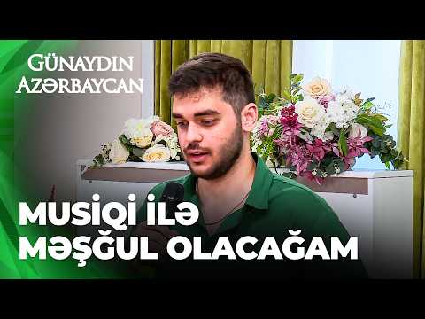 Günaydın Azərbaycan - Səyyad Əlizadənin oğlu Atabəy - Universiteti bitirdim, hərbi xidmətə gedirəm