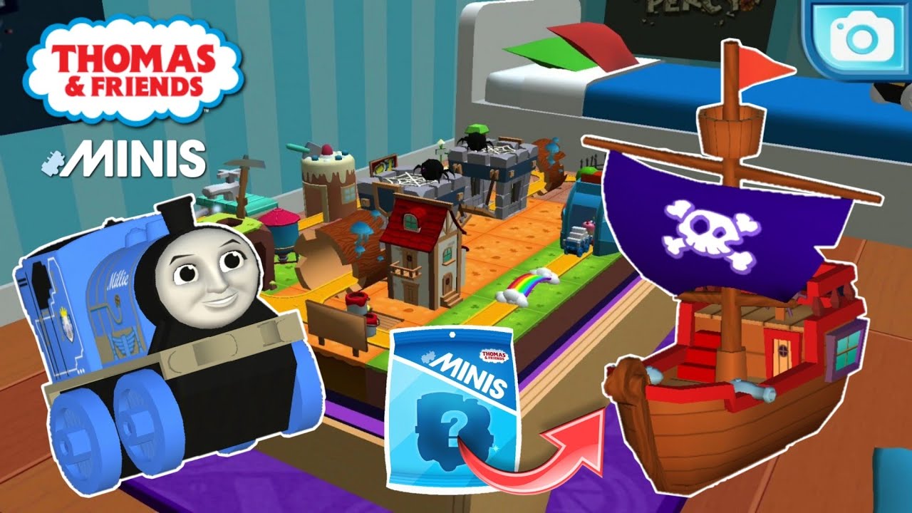 Thomas & Friends Minis - Open Surprise Pack The Pirates Ship Riot - YouTube