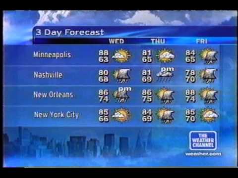 TWC Local on the 8s from June 2004 #10 - YouTube