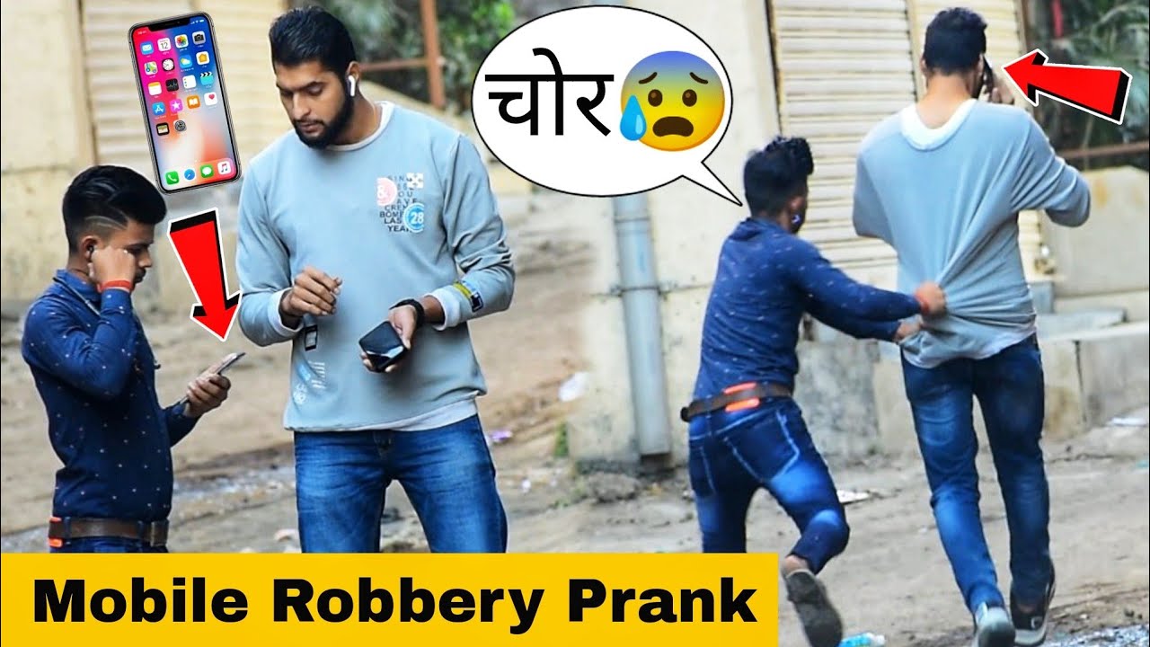 Mobile Robbery Prank With Twist | Part 4 | Prakash Peswani Prank | - YouTube