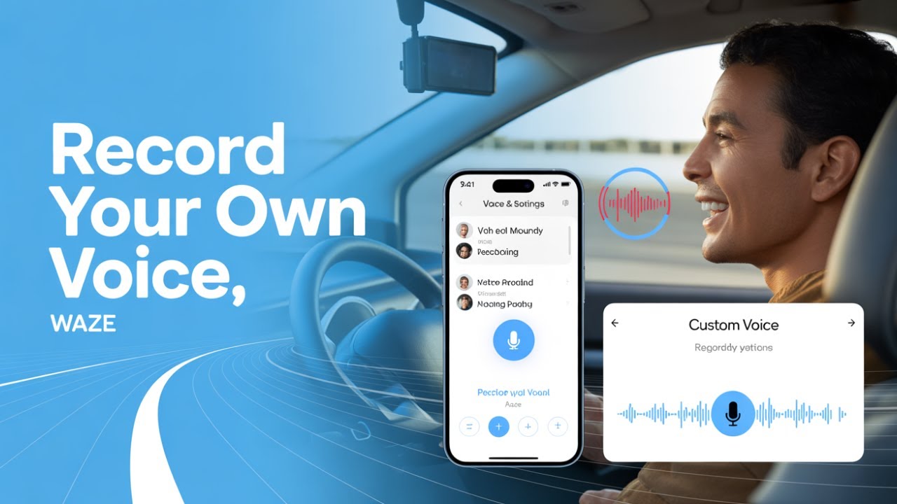 How to Record Your Own Waze Voice! - YouTube