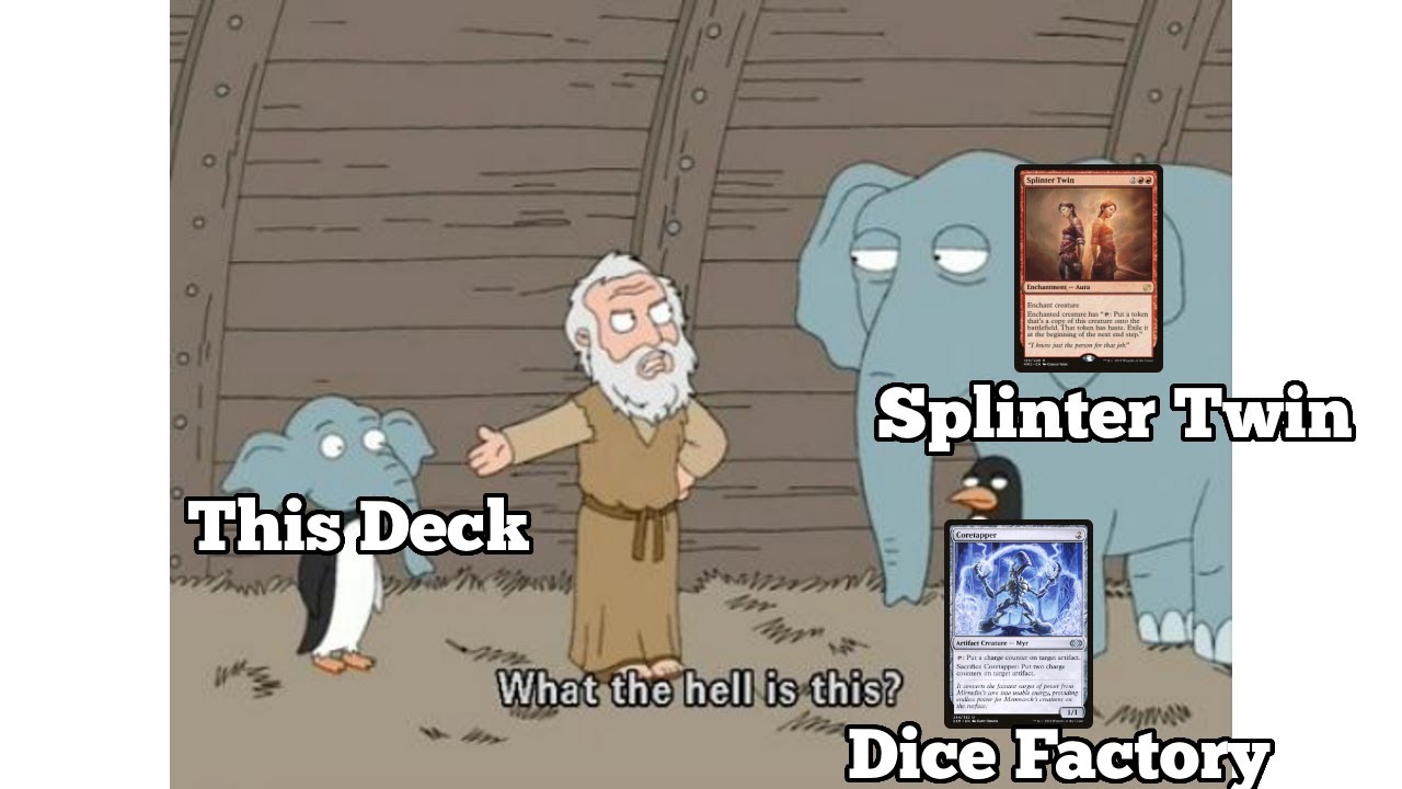 Splinter Twin.. With Dice? | Aether Kiki Combo | Modern | MTGO - YouTube