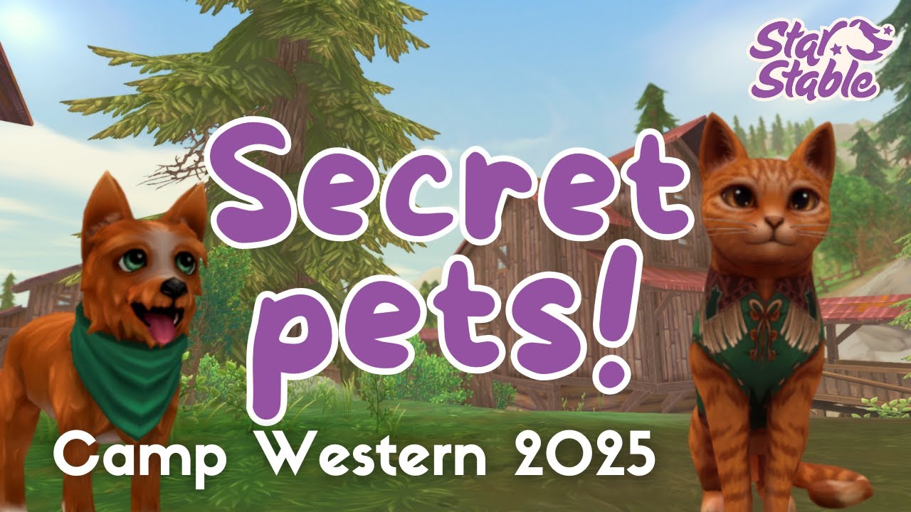 How To Get The SECRET Pets in Star Stable Online || SSO Camp Western ...