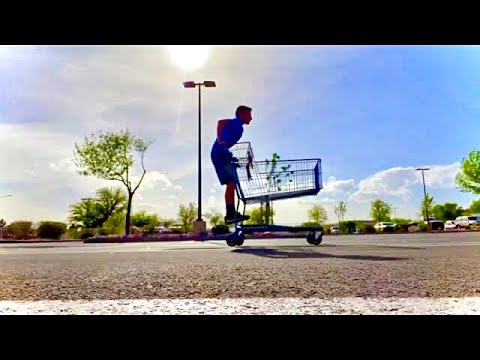 Kid on Cart meme