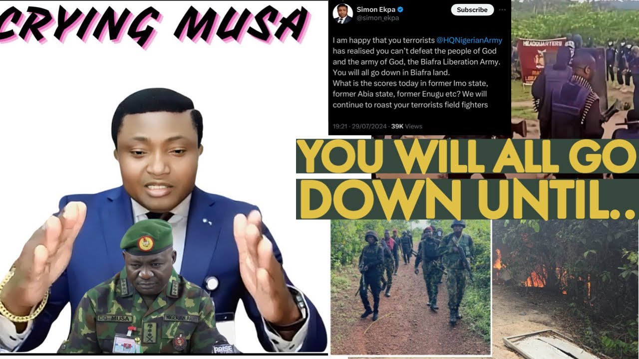 BRGIE PM Simon Ekpa Sent Strong Message To Crying Master Musa, You Can ...