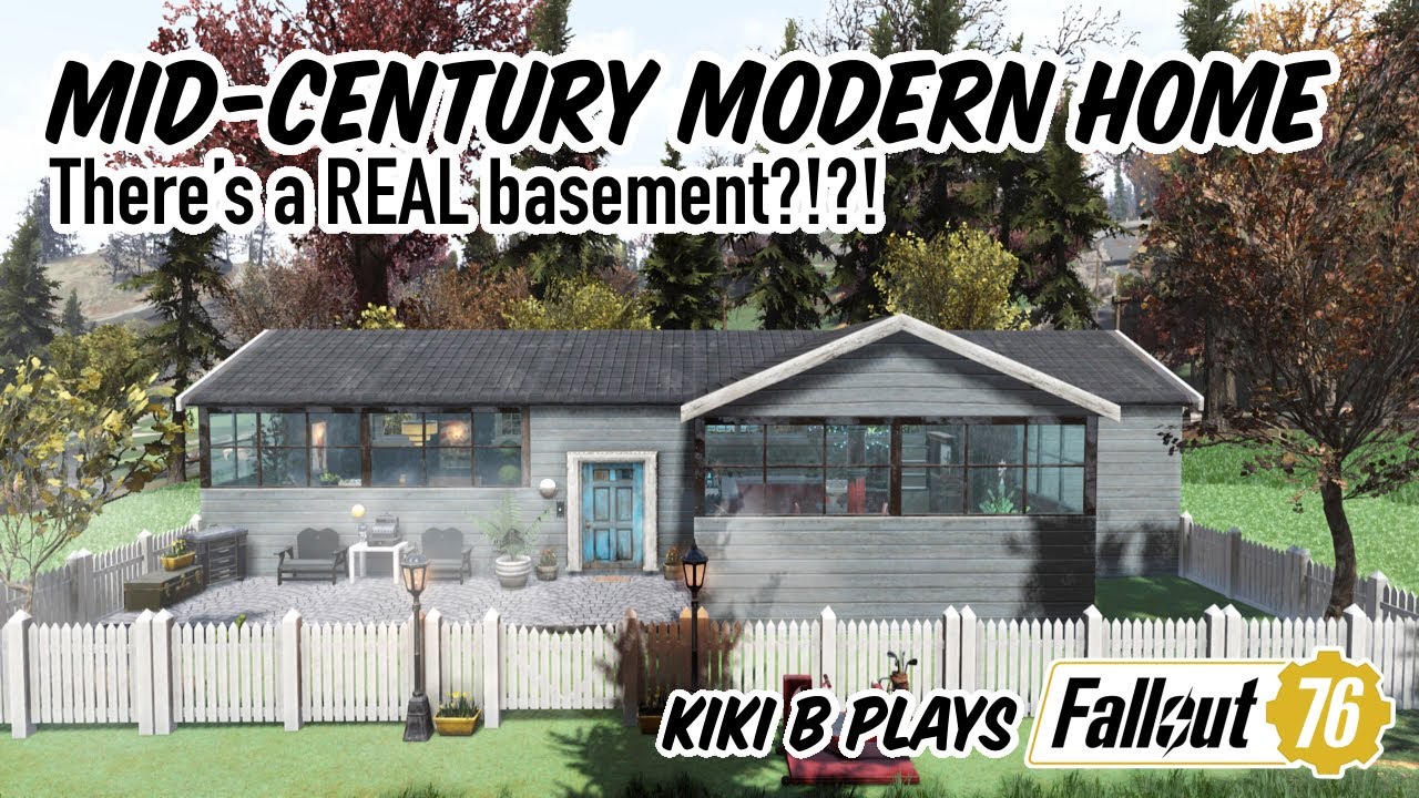 Pre-War Ranch House with Real Basement CAMP Building Tutorial | Kiki B ...