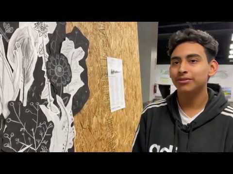 JC Harmon High students visit the Kansas City Design Center - YouTube