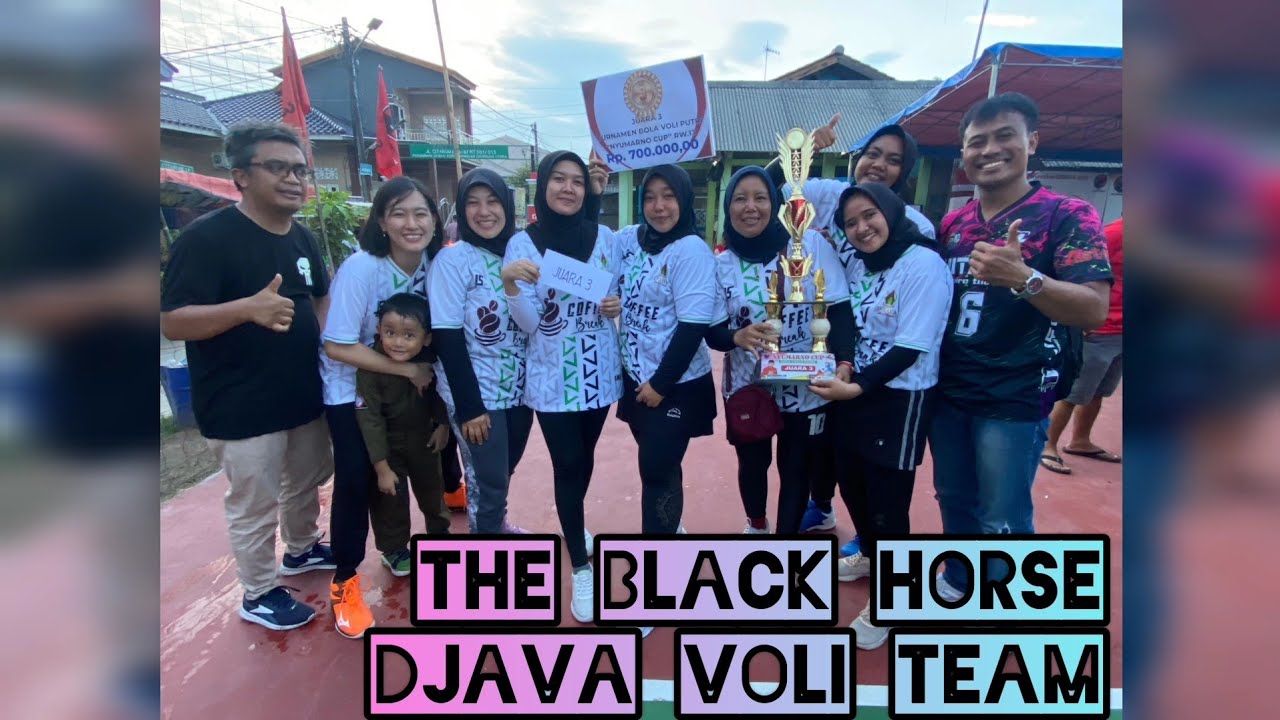 The Black Horse - The Journey Djava Residence Women Volley Ball Team ...