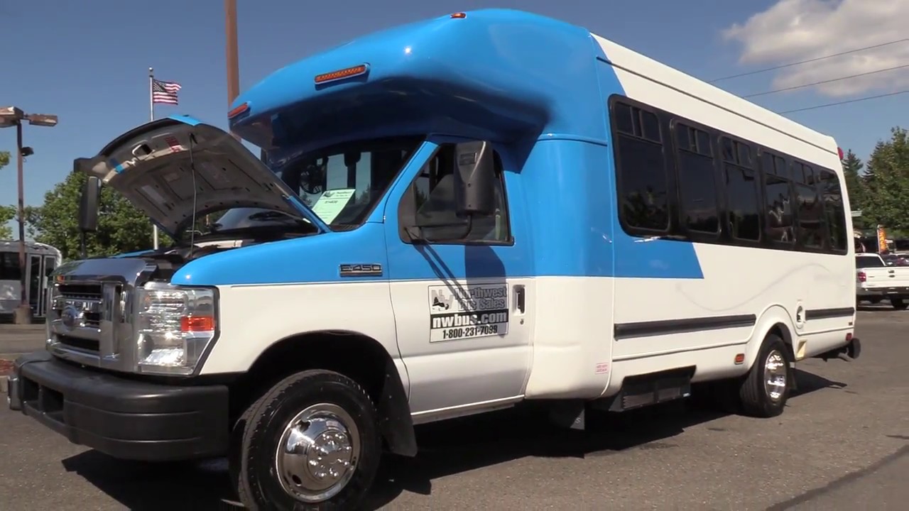 2011 Ford Supreme Startrans 14 Pax ADA Shuttle Bus - S14830 - YouTube