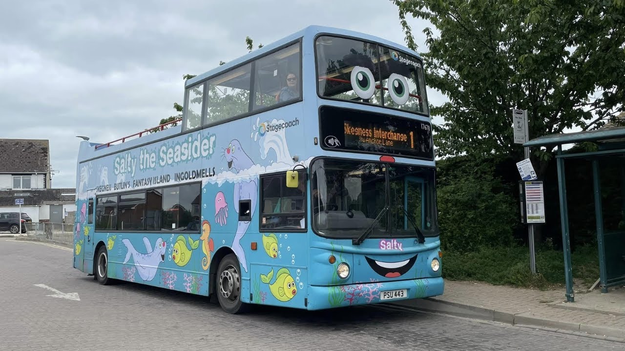 THRASH | Stagecoach East Midlands 17678 (PSU 443/former V378 EWE) Route ...