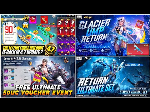 🔴 NEXT CYBER WEEK LEAKS ✅ GLAICER UMP RETURN 🥶 ULTIMATE 50UC VOUCHER CANCEL ❌ RETURN ULTIMATE SET 🤩