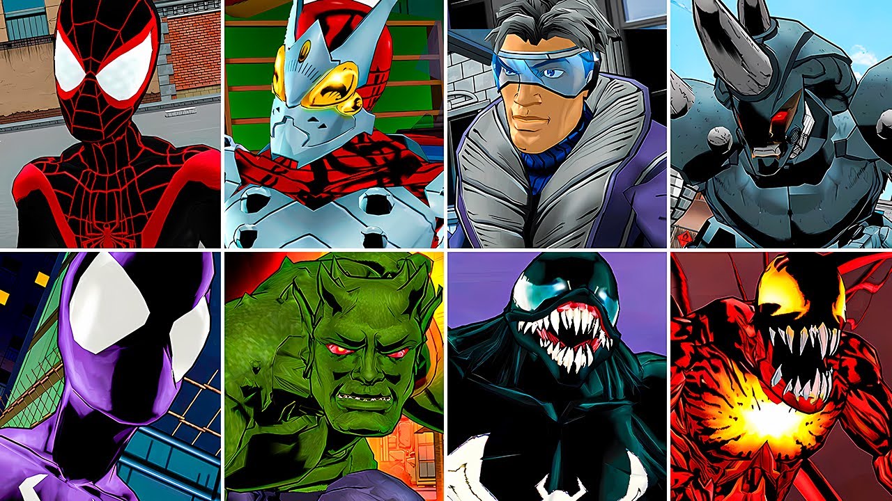 Ultimate Spider-Man Remastered - All Bosses & Ending | 4K 60FPS - YouTube