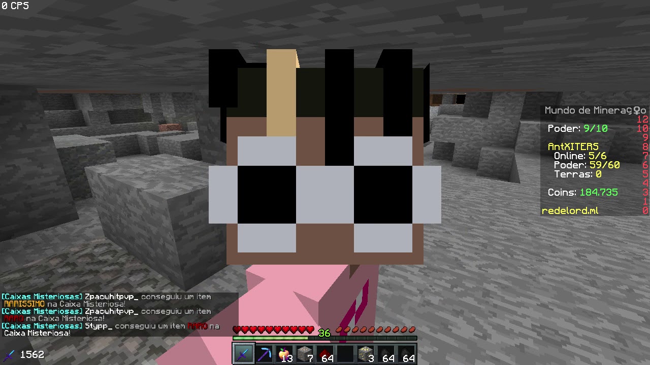MAS NOVO SERVER DE FACTIONS COM VIP FREE! - YouTube