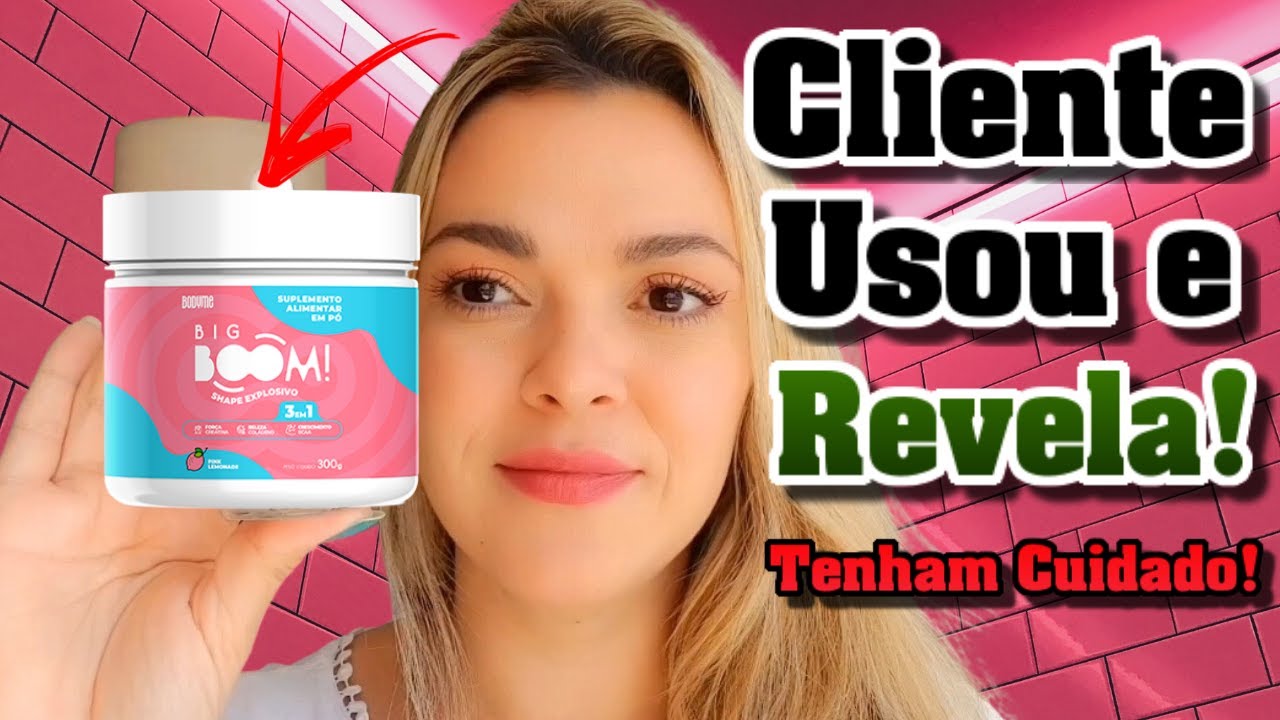 Big Boom Creatina Funciona? Big Boom Creatina Rosa 3 em 1? Big Boom ...